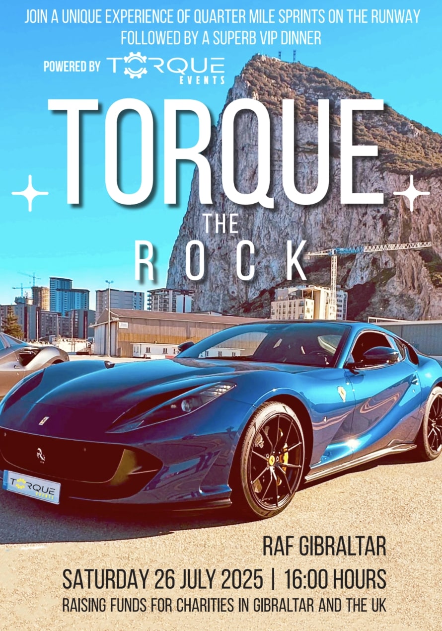 Torque The Rock Returns To Gibraltar With Runway Sprints - Your Gibraltar TV (YGTV)